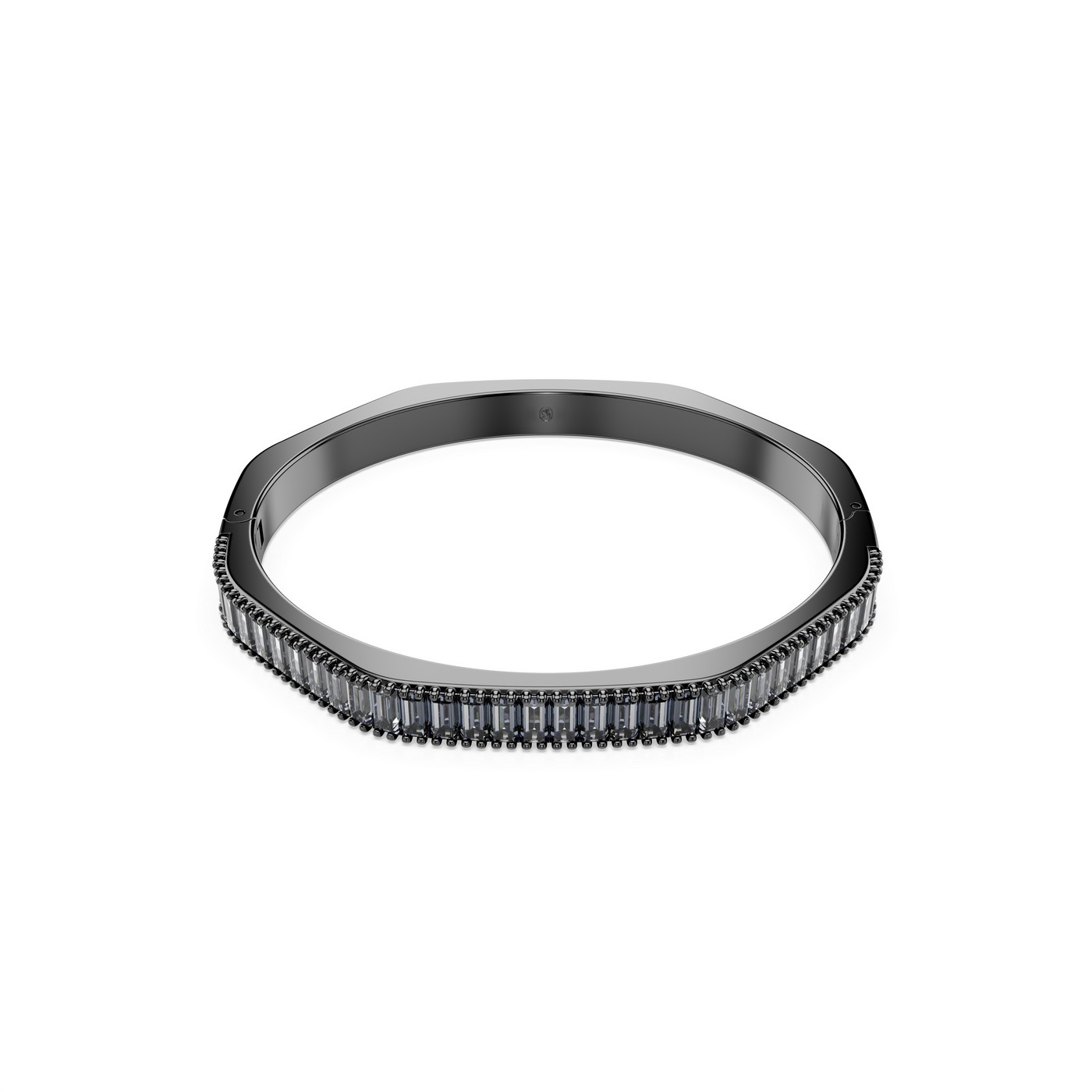 Swarovski Narukvica Matrix Bangle, Siva, Ruthenium
