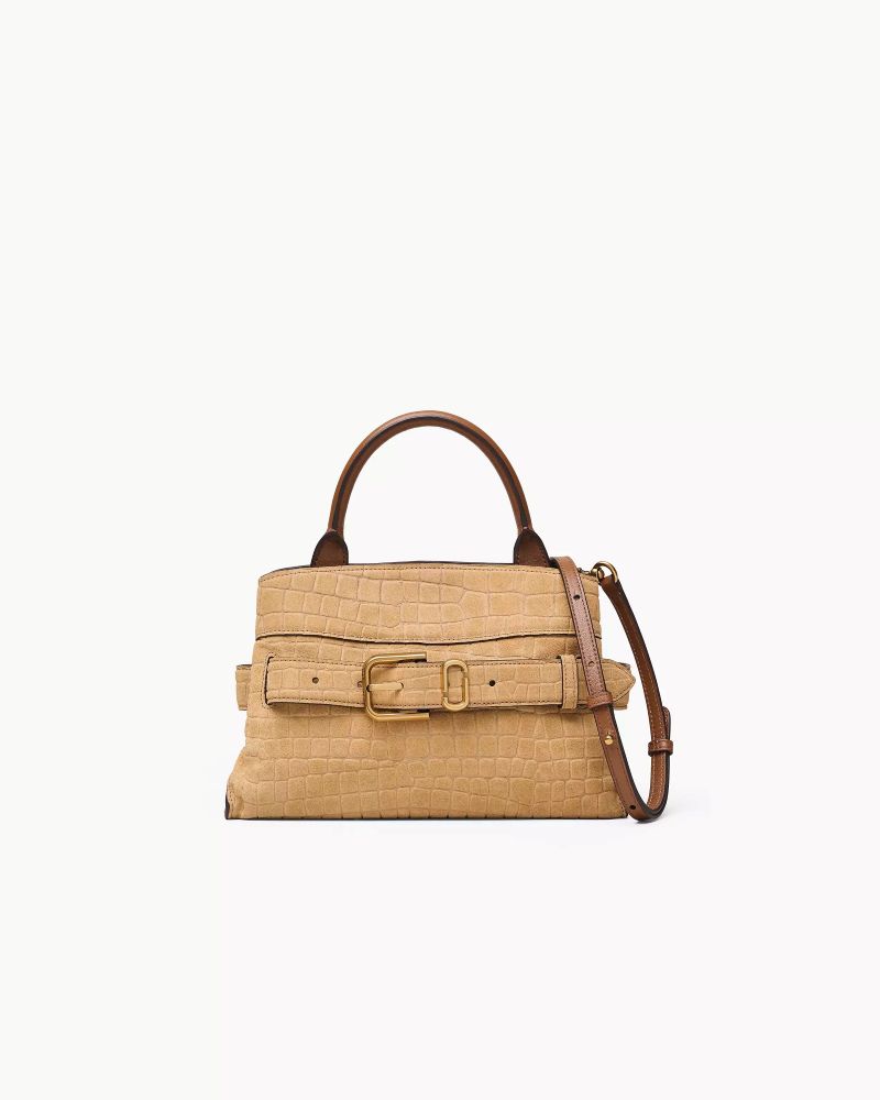 Torba od antilop kože Marc Jacobs Small Dakota Croc Sahara | Elysées